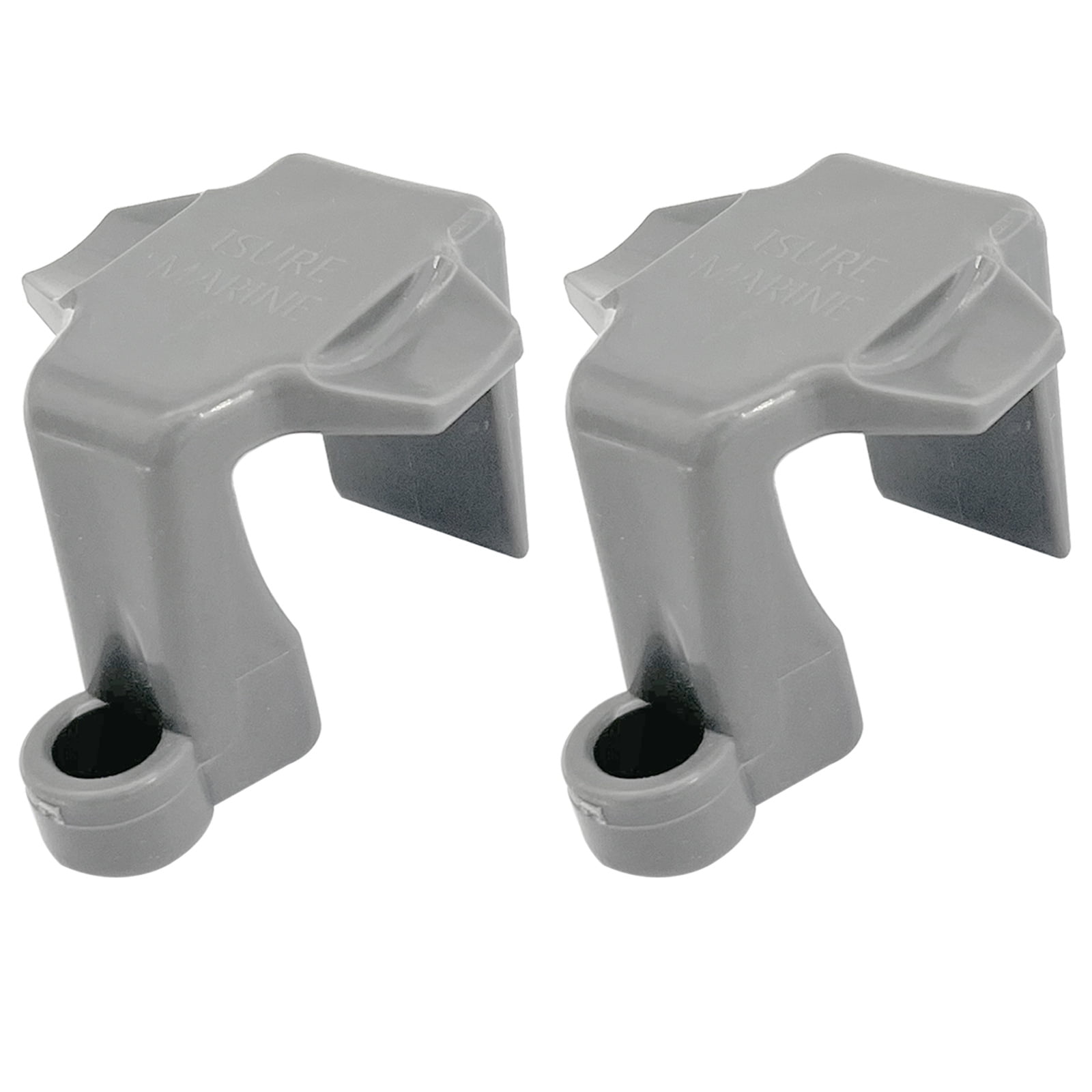 MRLESS 2pcs Boat Bumper Clips Pontoon Boat mud guard Clips Adjusters ...