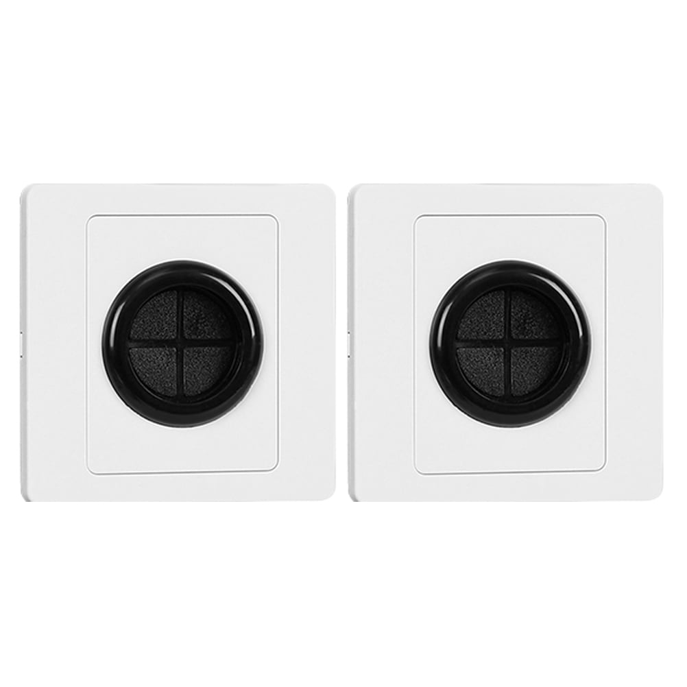 MRLESS 2pcs Cable Wall Plate Cord Pass Through Blank Electrical Outlets ...