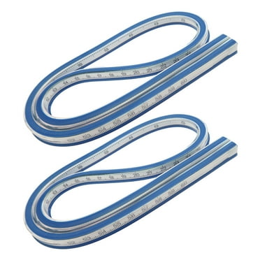 20" 50cm Curve Flexible Ruler for Engineering Drawing Garment Design ...