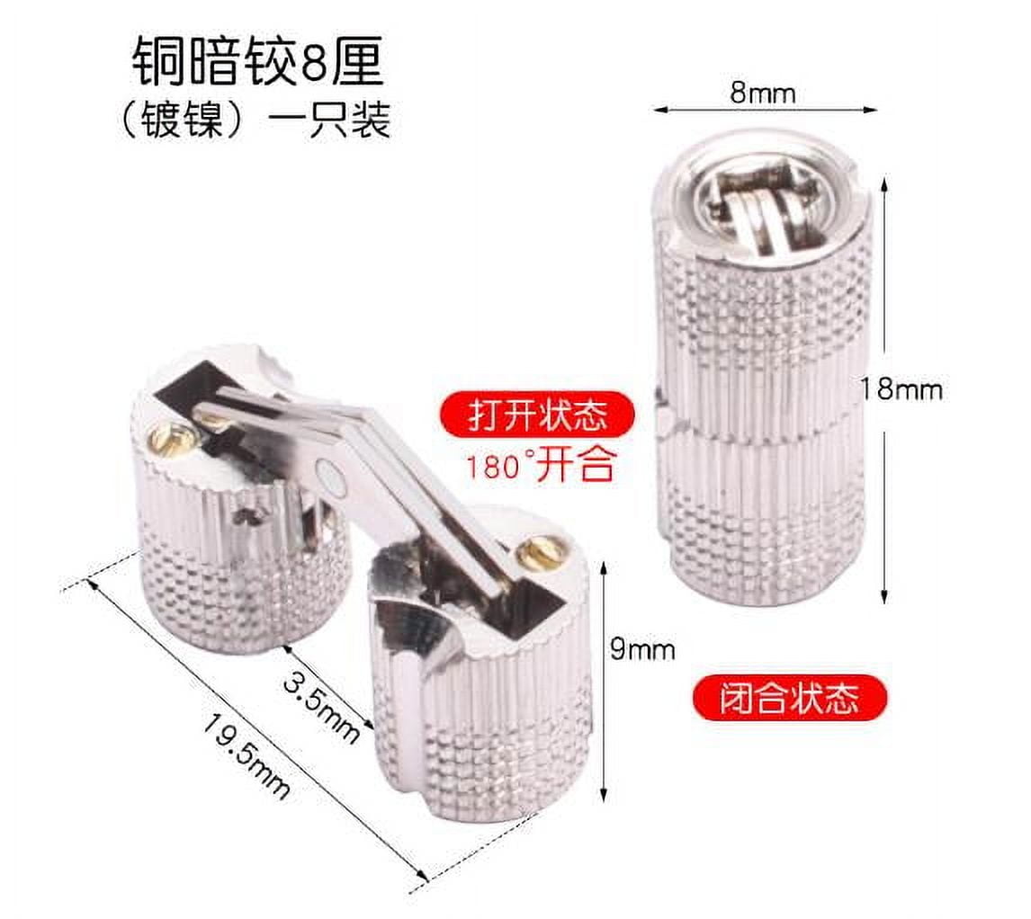 MRLESS 2pcs Hidden Invisible Concealed Hinge for Jewelry Keepsake Box ...