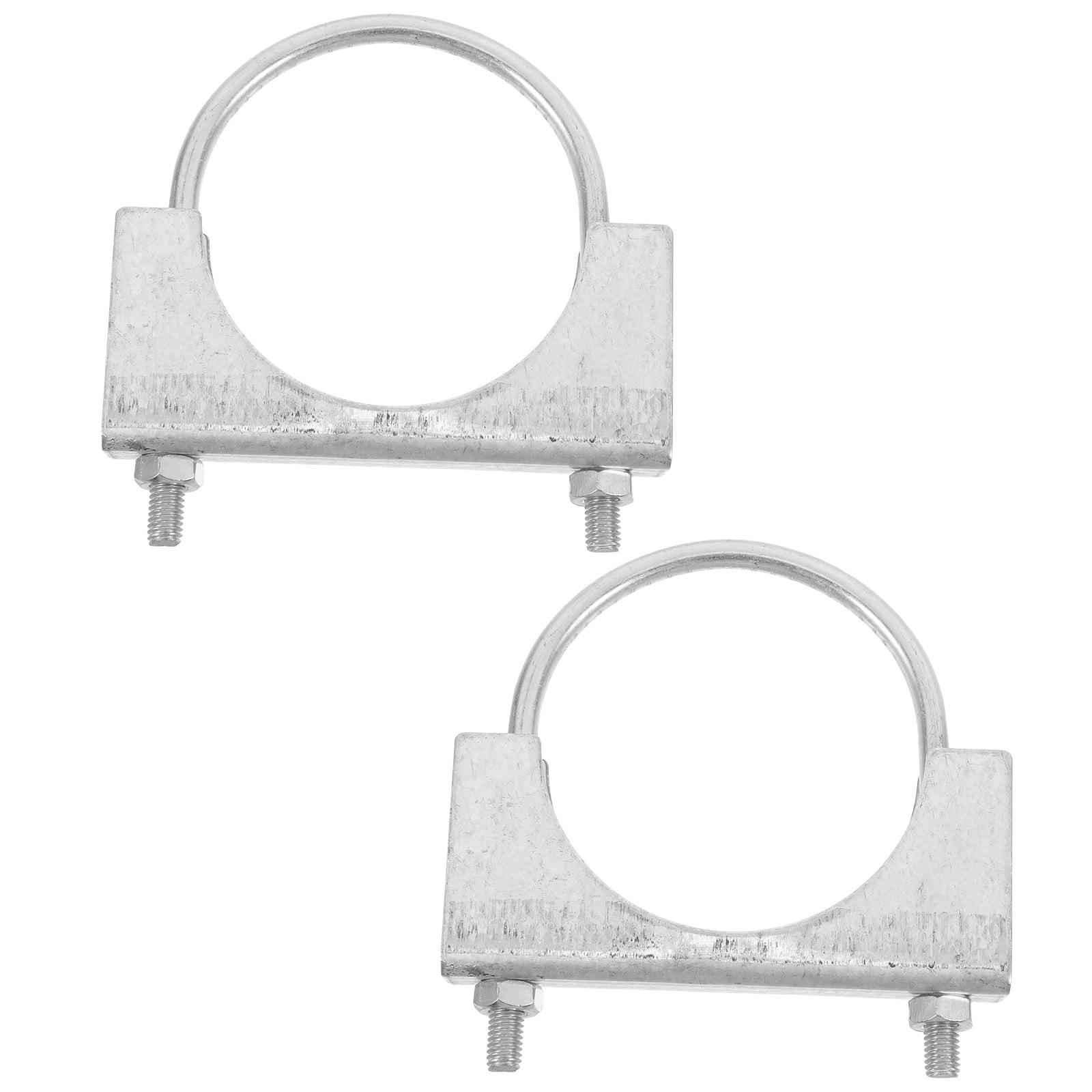 MRLESS 2pcs Metal Pipe Clamp U-Bolt Pipe Clamp Water Pipe Clamps For ...