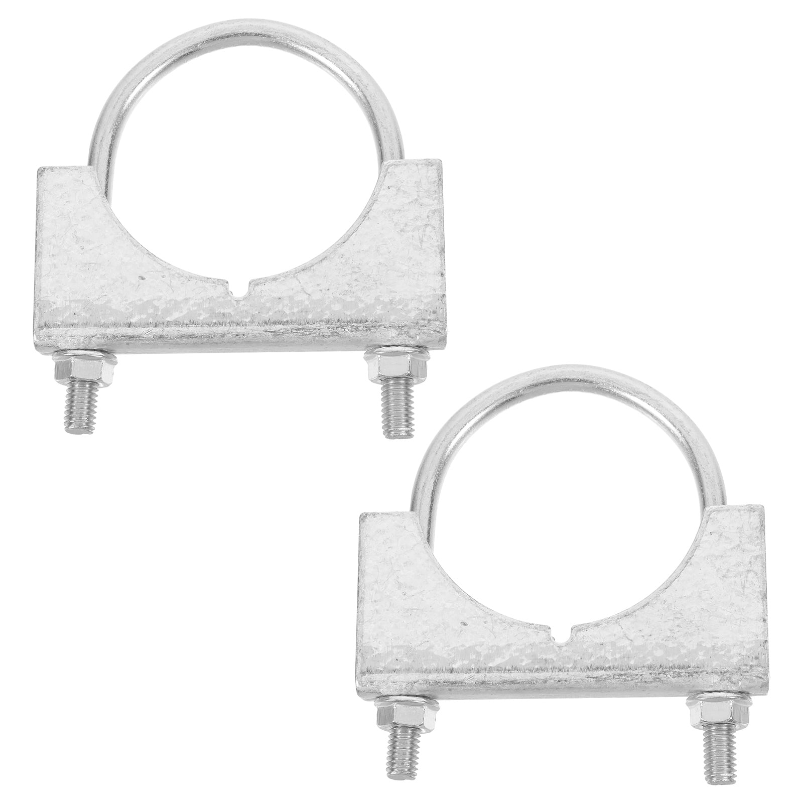 MRLESS 2pcs Metal Pipe Clamp U-Bolt Pipe Clamp Water Pipe Clamps For ...