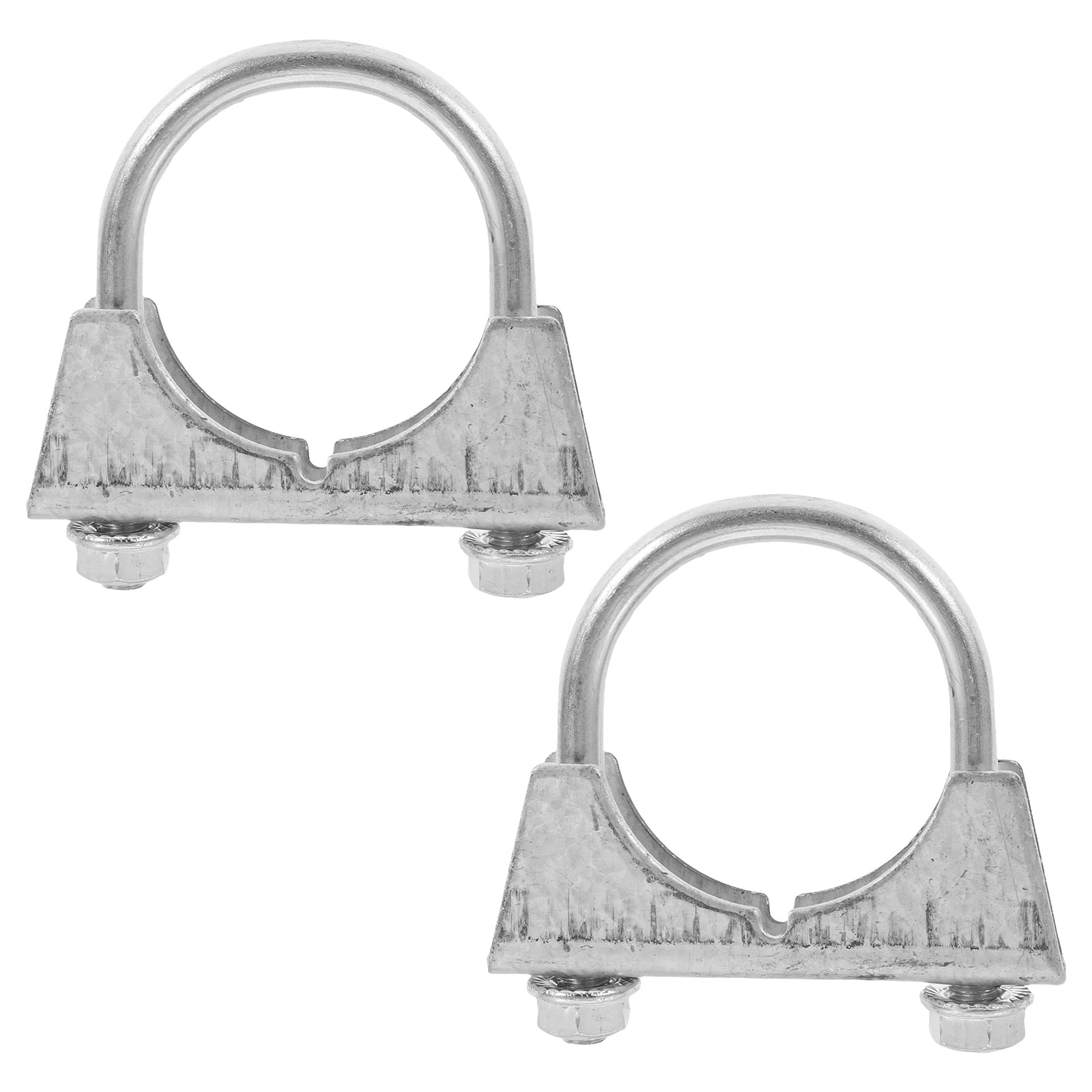 MRLESS 2pcs Metal Pipe Clamp U-Bolt Pipe Clamp Water Pipe Clamps For ...