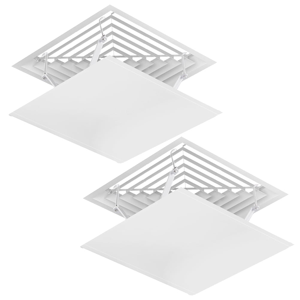 MRLESS 2-Pack Square Ceiling Air Conditioner Windshield Deflectors with ...
