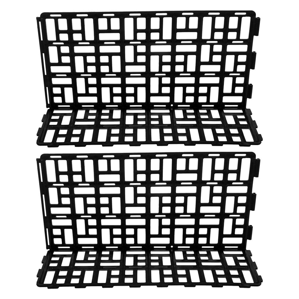 MRLESS 2pcs Supermarket Fresh Food Guardrail Retail Shelf Organizer ...