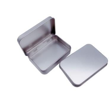 MRLESS 2pcs Tinplate Candy Box Small Tins Box with Cover Rectangle Tin ...