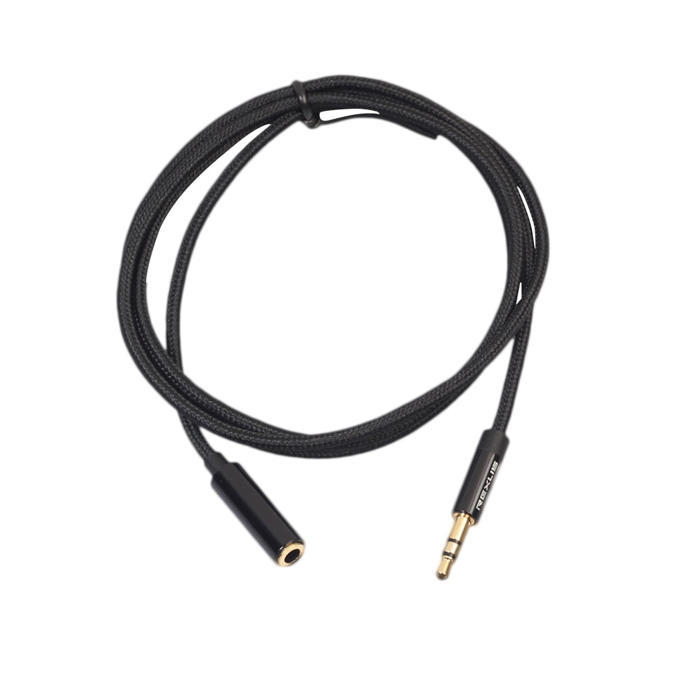 MRLESS 3.5mm Headset Mic Aux Extension Cable Male Female - Walmart.com