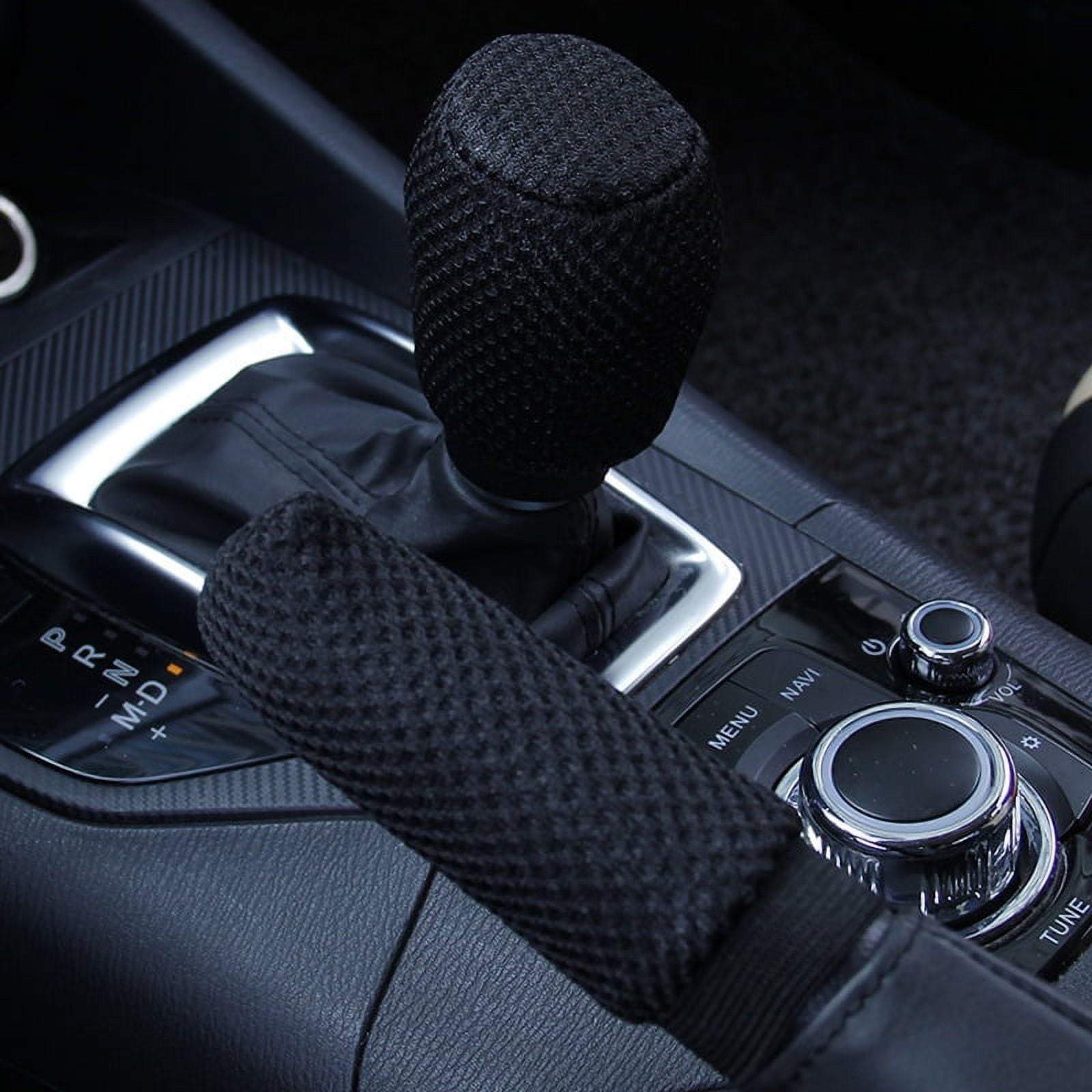 MRLESS 3 Sets Car Shift Knob Covers Automatic Gear Shift Knob Covers ...