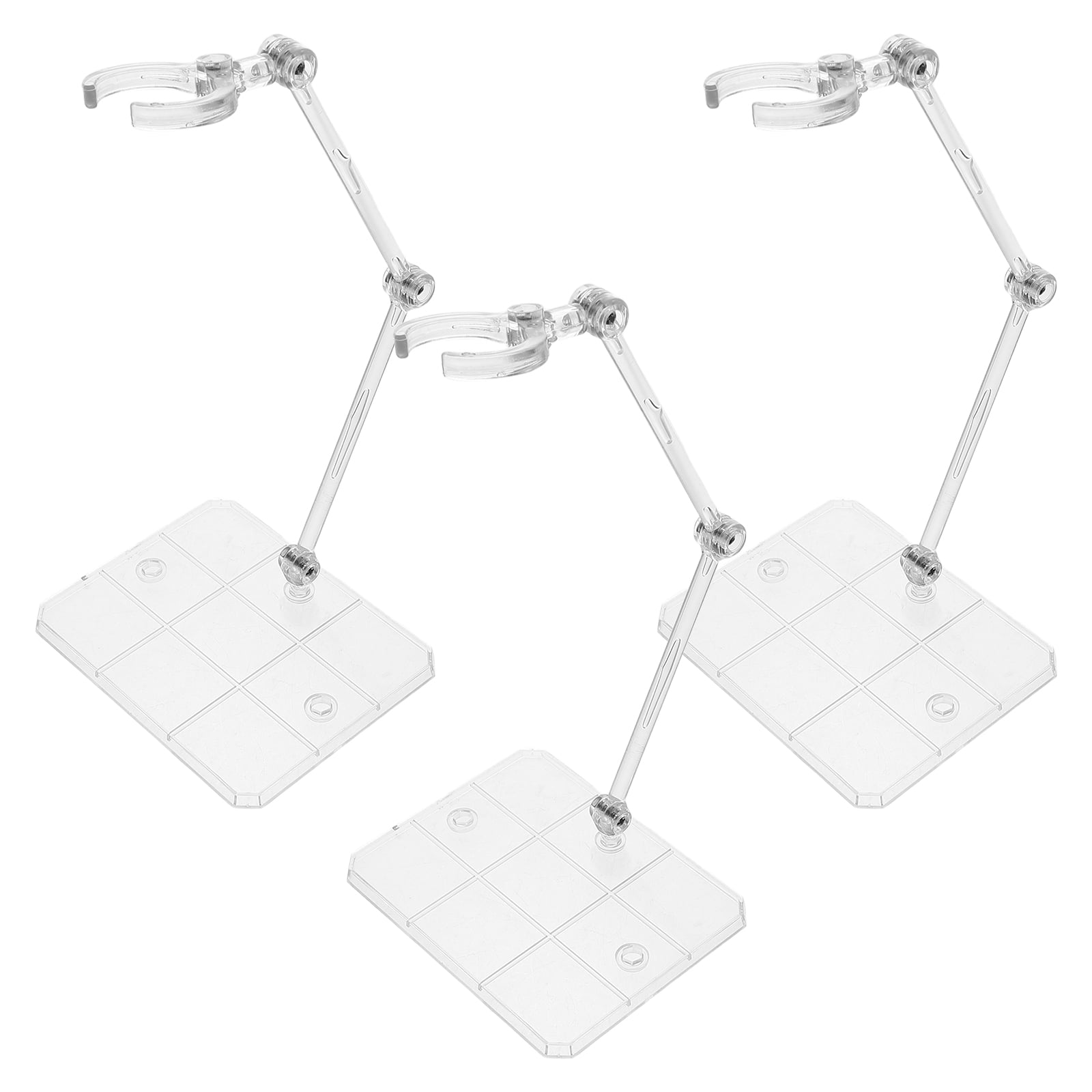 MRLESS 3pcs Transparent Doll Model Display Stand for Action Figures and ...