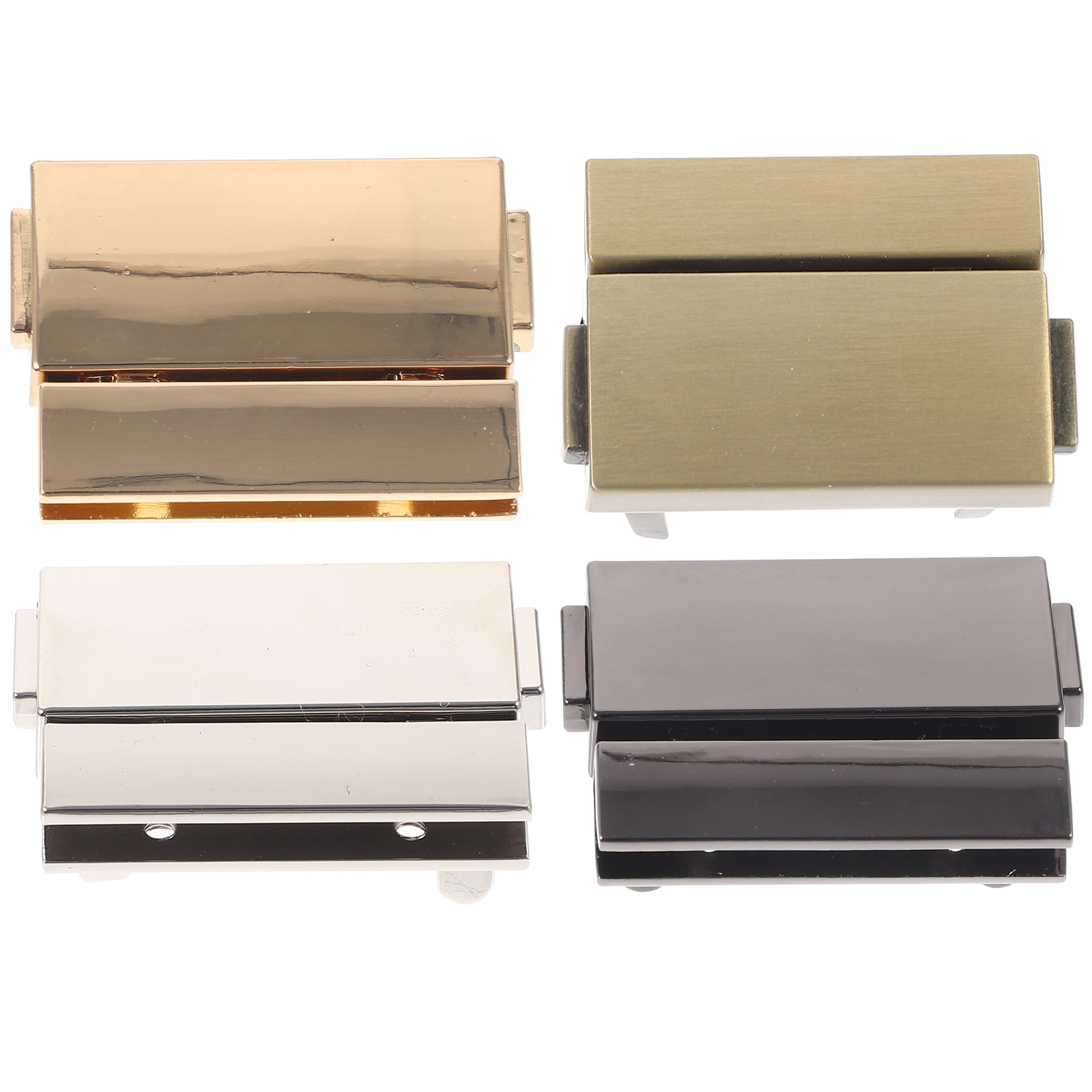 MRLESS 4pcs Metal Bag Locks Replacements Tuck Locks Bag Closures ...