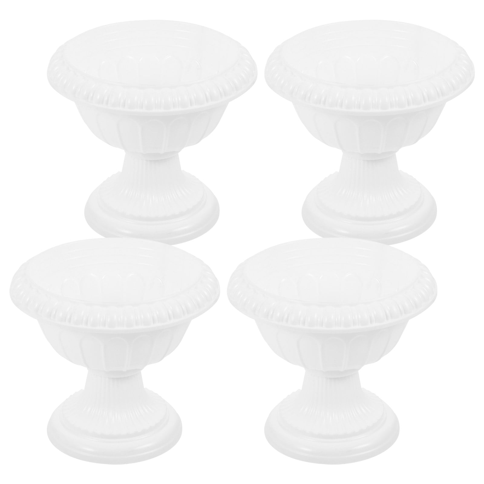 MRLESS 4pcs European Urn Floral Planter for Wedding Garden Decoration ...
