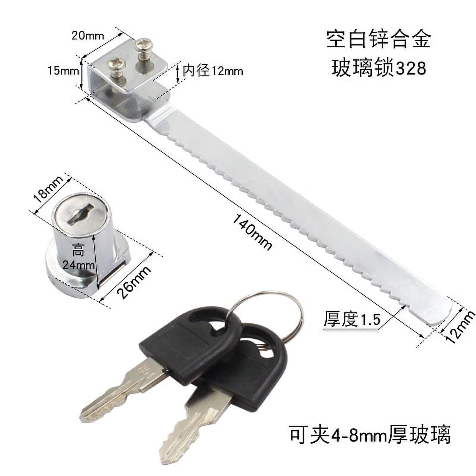 WEUVEB Cabinet Door Lock Plastic Multi 4 Sets For Metal Cabinets ...