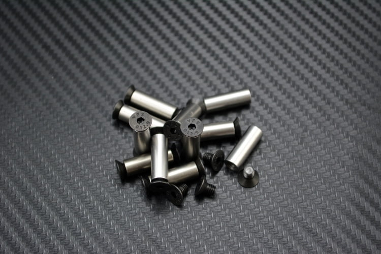 MRLESS 4pcs Knife Handle Rivet Screw Set Diy Accessories For Knife ...