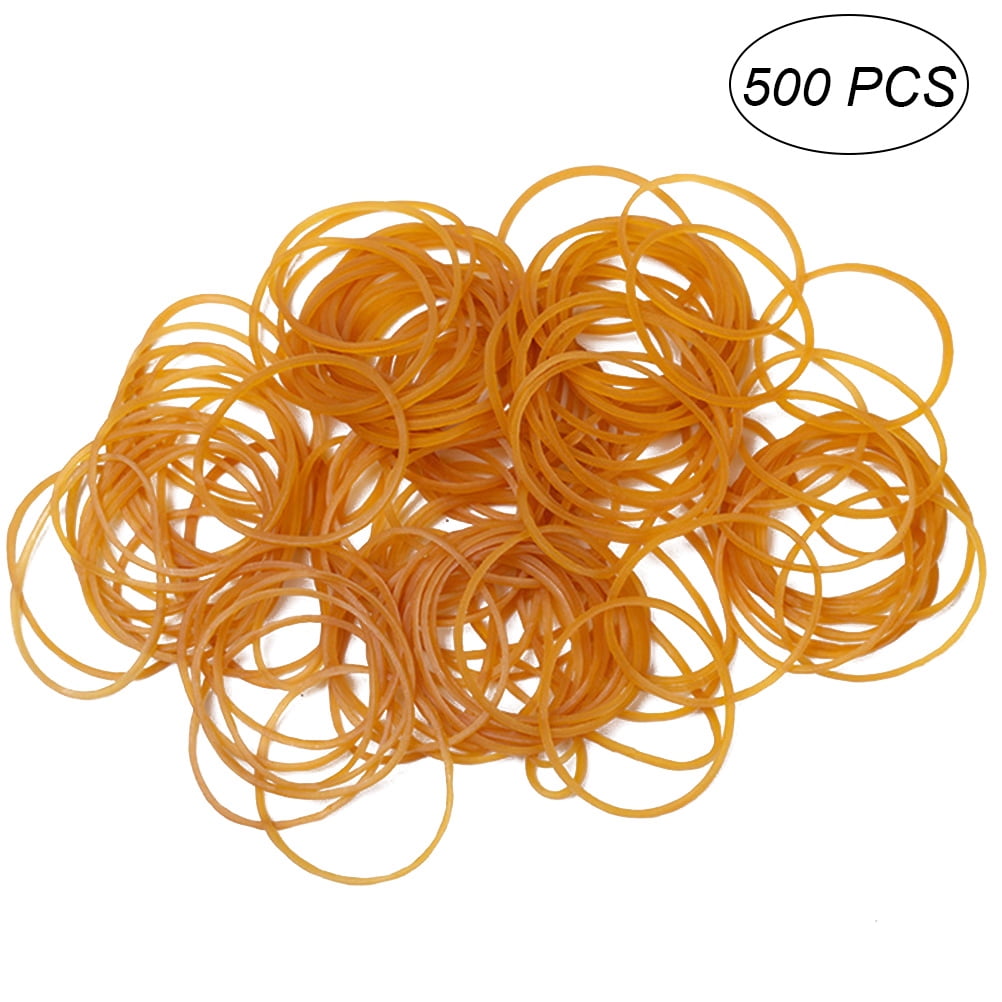MRLESS 500pcs Rubber Bands Bank Elastic Rubber Bands Stretchy Rubber ...