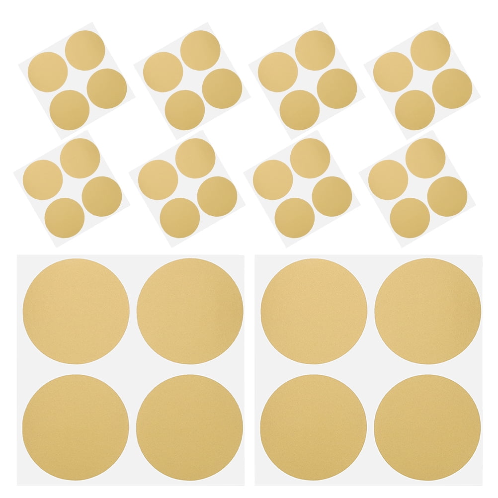 MRLESS 50PCS Scratch off Stickers Round Scratcher Stickers for Bridal ...