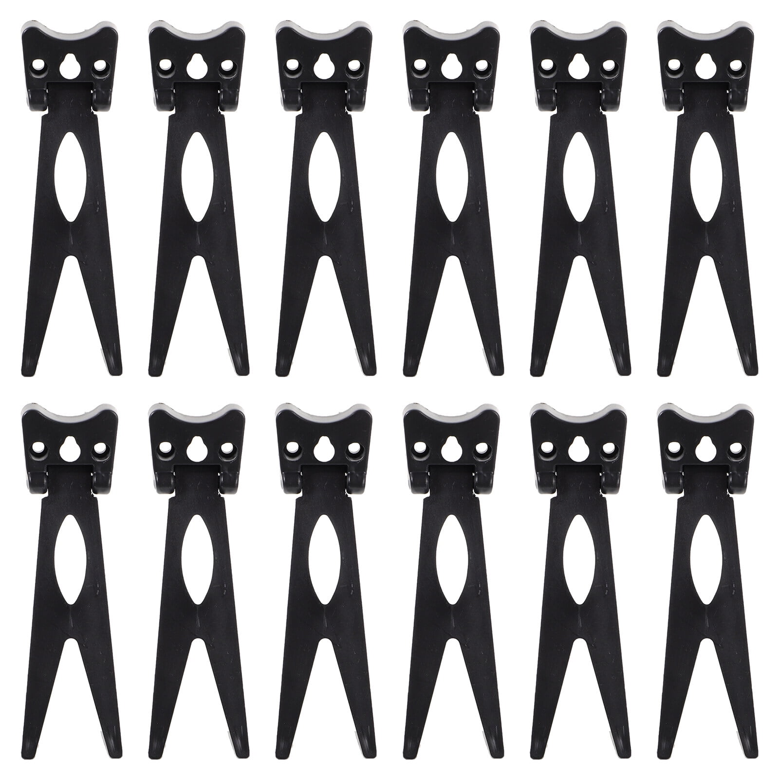 MRLESS 50pcs Plastic Picture Frame Easel Stand Tabletop Display Holder ...