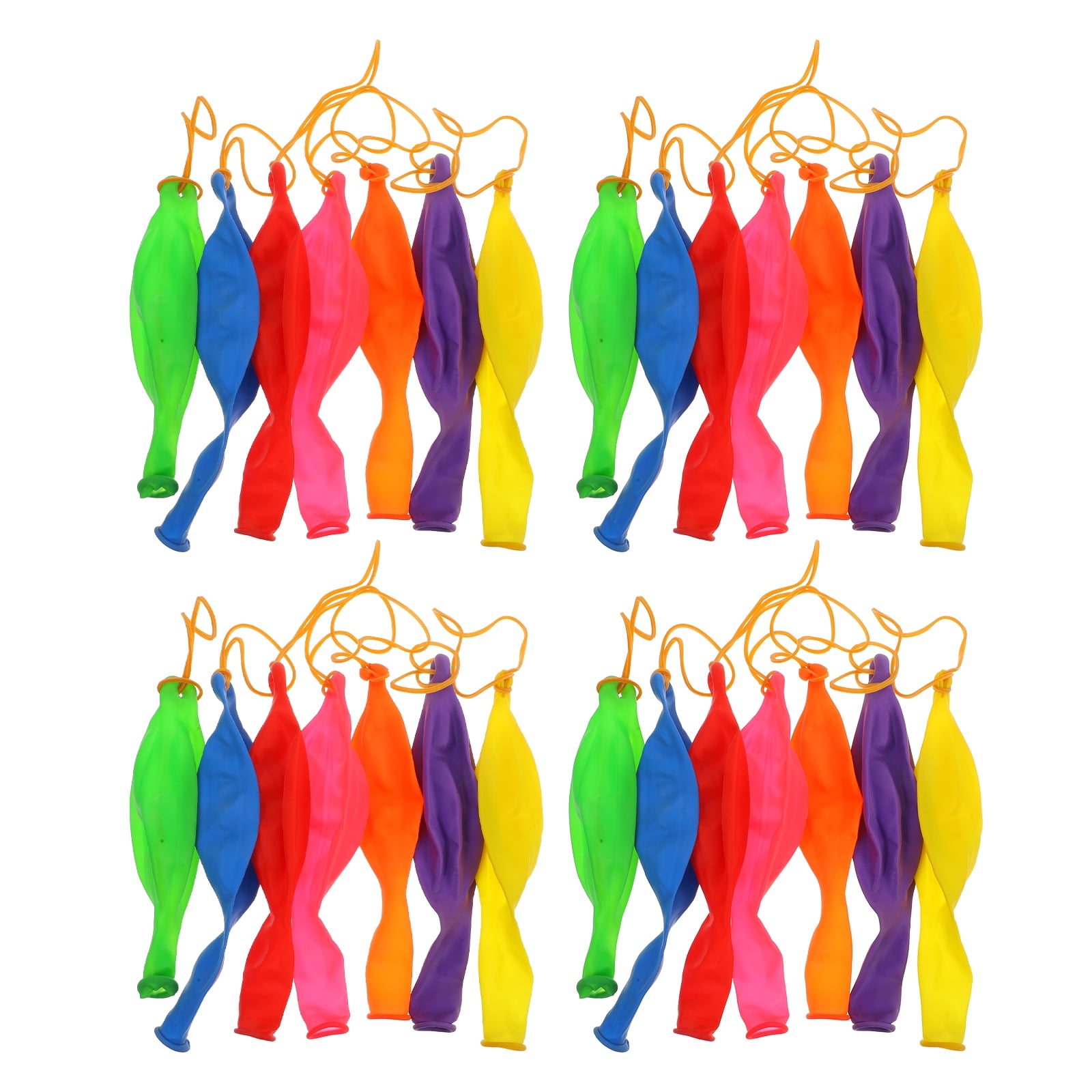NUTEDOM 50pcs Punch Balloons with Rubber Band Handle for Kids Parties ...