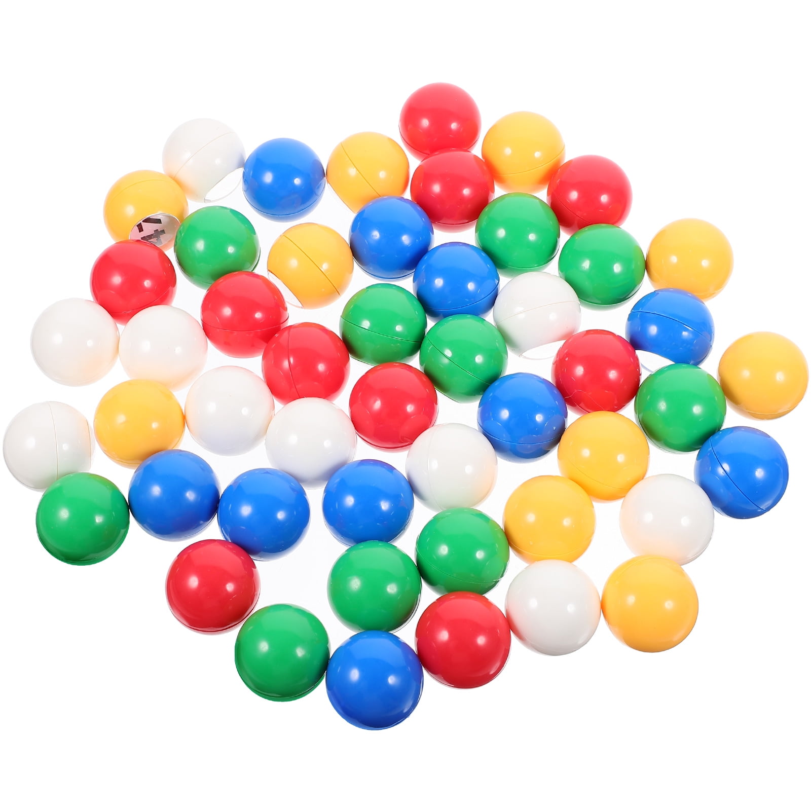 MRLESS 50pcs Window Number Lottery Balls Activity Lottery Balls Colored ...