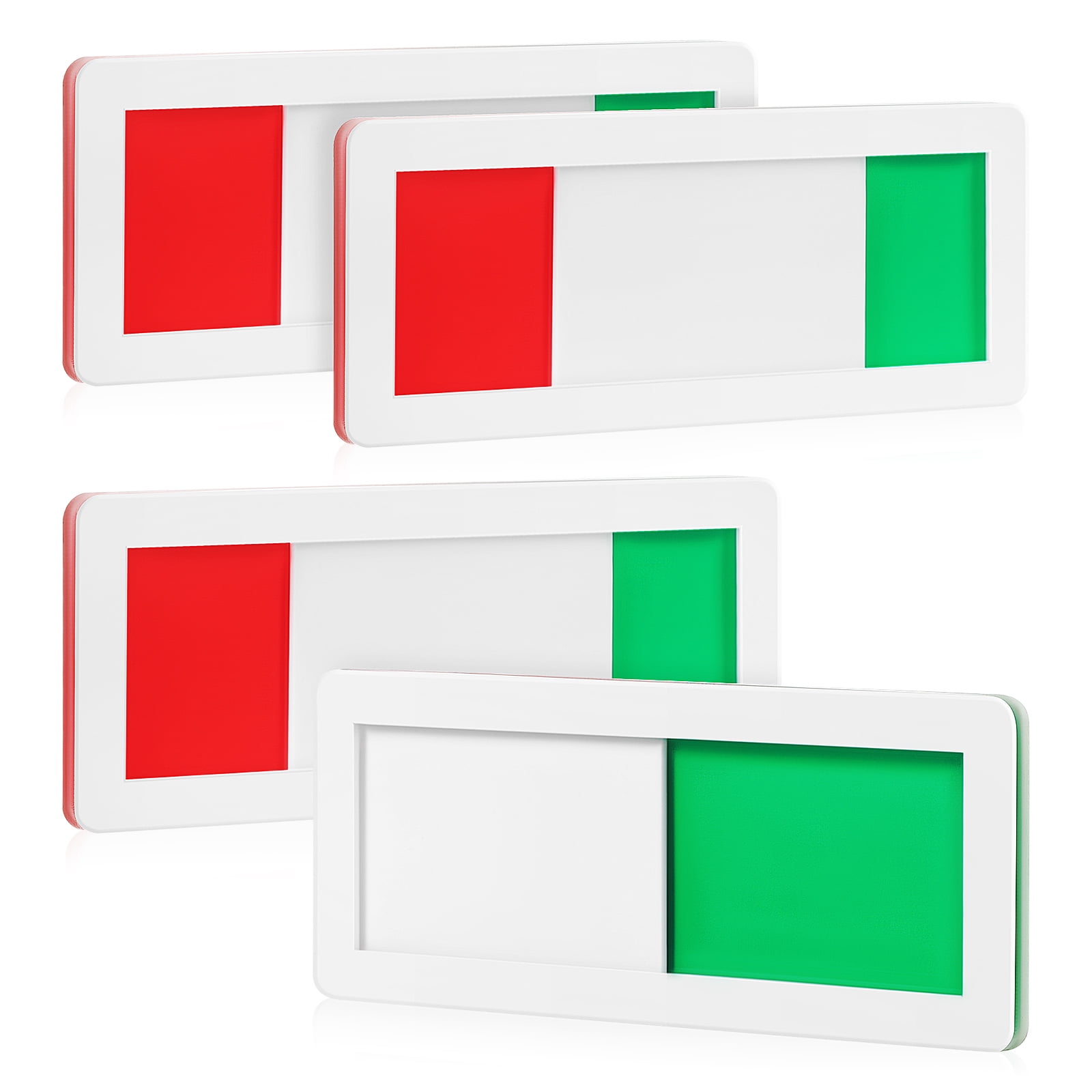 MRLESS 5pcs Slider Door Signs for Office, Restroom, Conference, Hotels ...