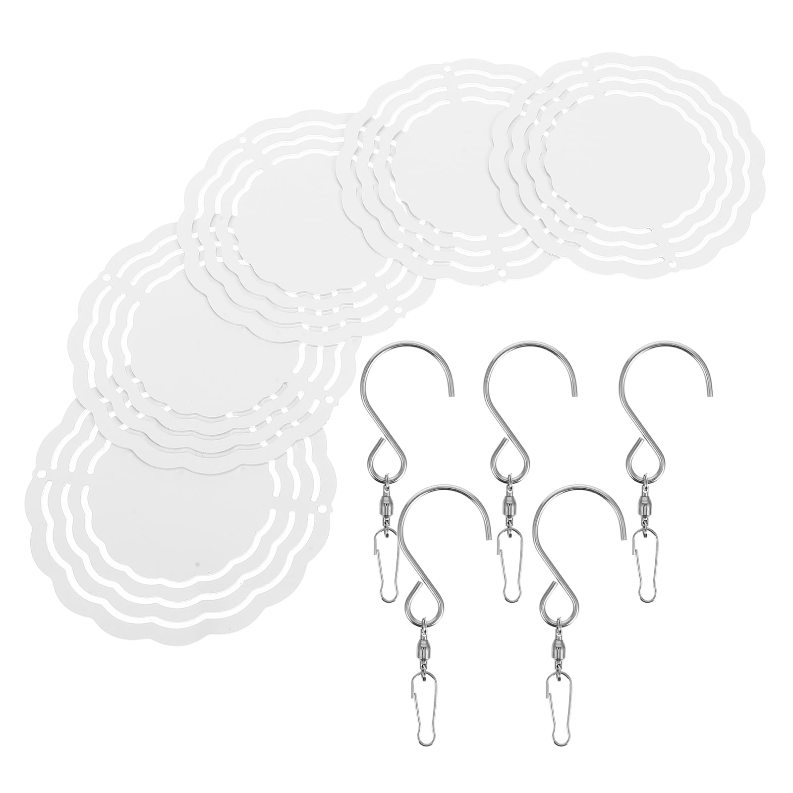 MRLESS 5pcs Sublimation Blank Wind Spinner Decoration Outdoor Garden ...