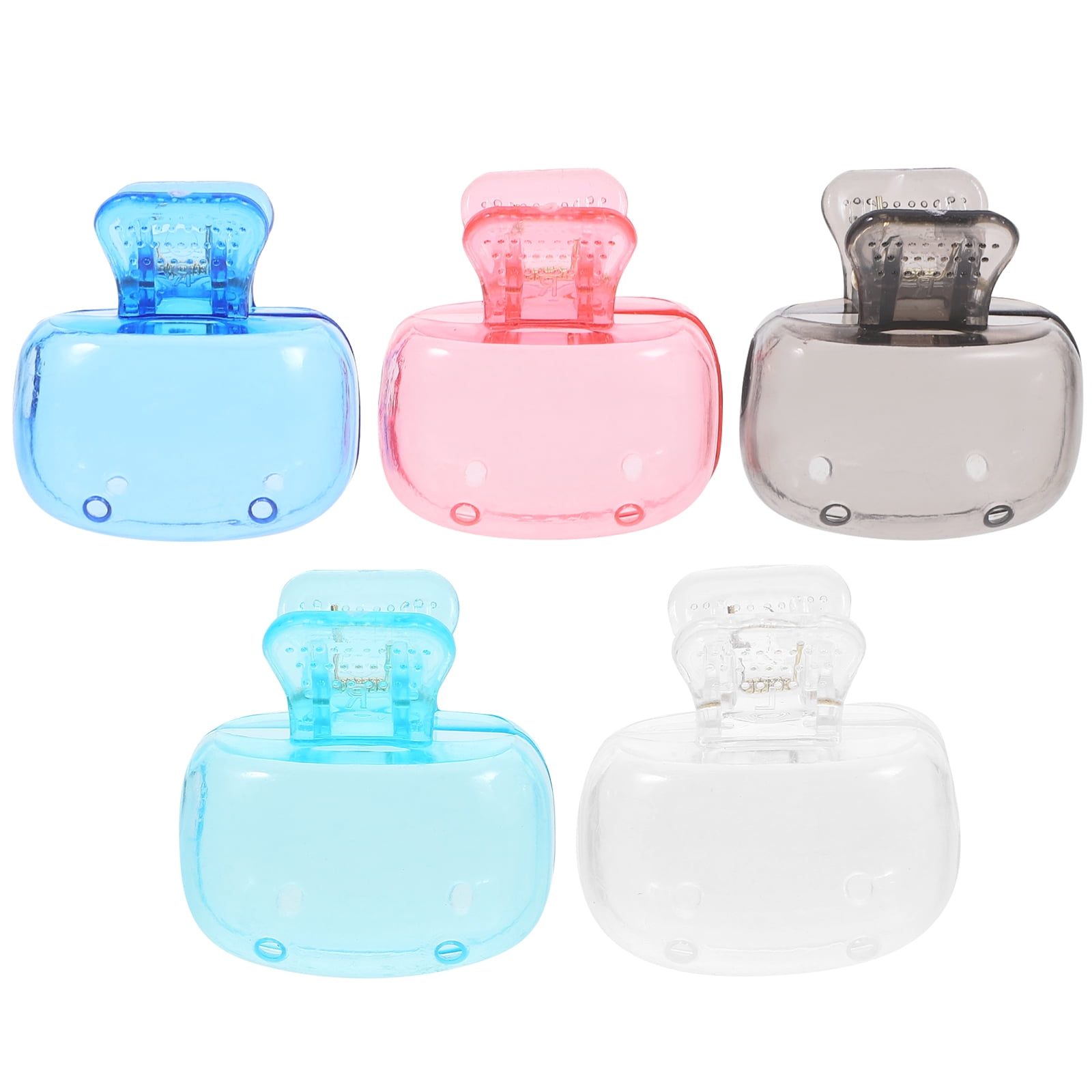 MRLESS 5pcs Toothbrush Top Cover Clip On Toothbrush Cap Reusable ...