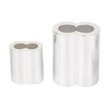 Guide Wire 50 Aluminum Sleeves For 3/16" Wire Rope Cable - Crimping ...