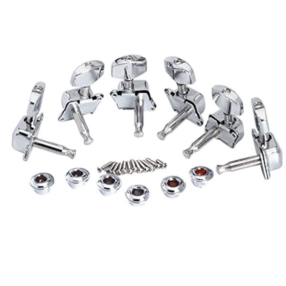 Mrless 6pcs Semi Closed Guitar Tuners 3l3r Tuning Keys Guitar String