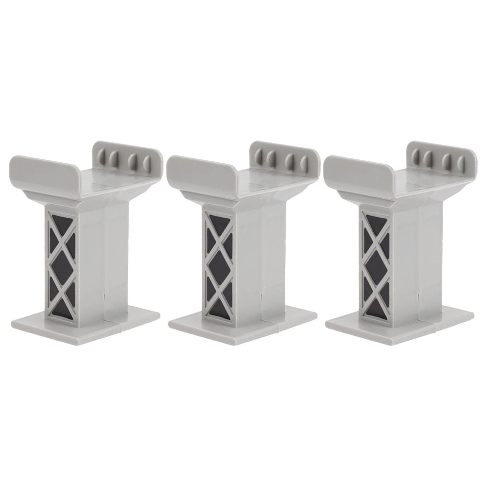 MRLESS 6pcs Train Bridge Pier Track Support Risers for Toy Train Bridge ...