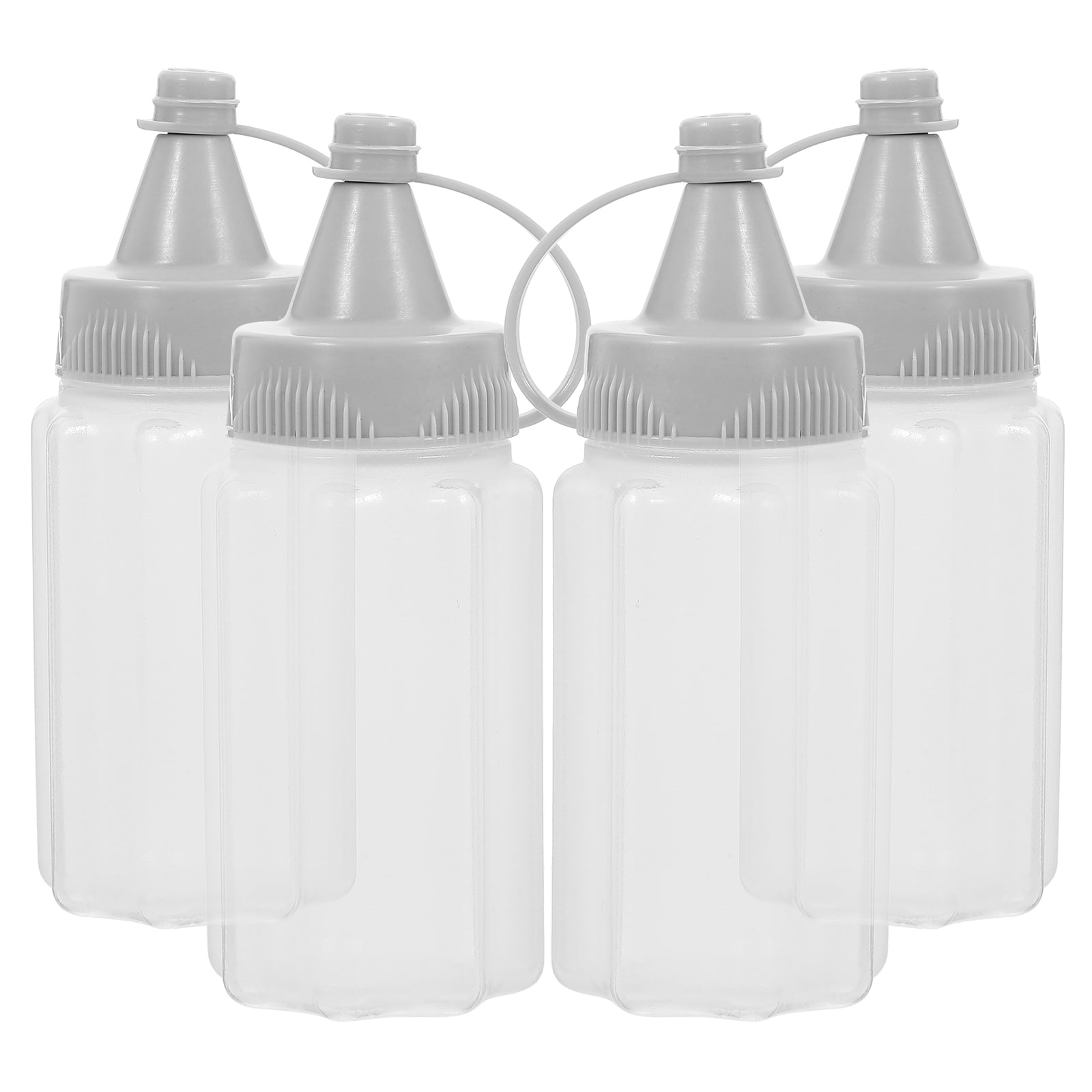 MRLESS 8PCS Mini Condiment Squeeze Bottles 30ml Plastic Sauce Dispenser ...