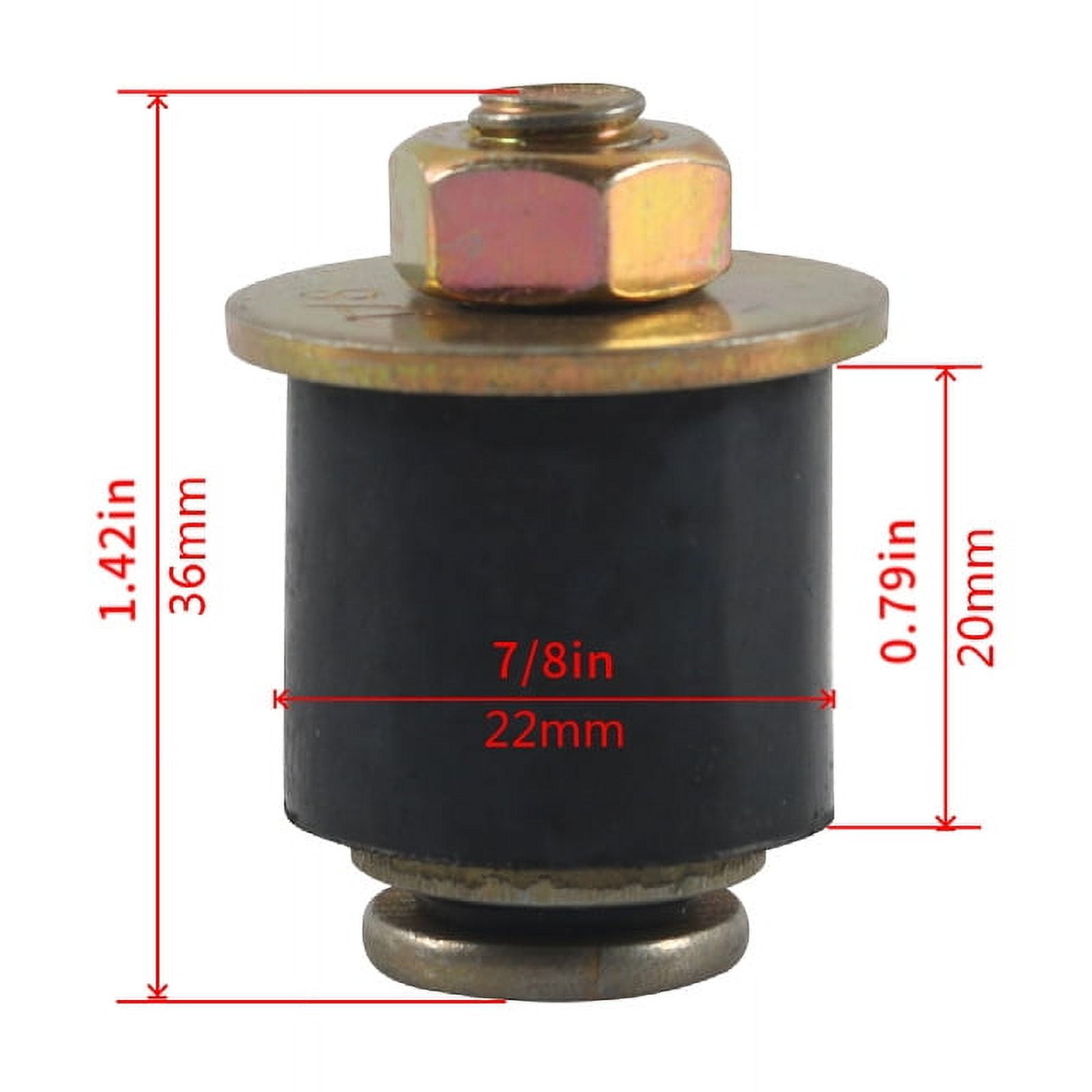 MRLESS 8-Piece Automotive Expansion Plug Set 7/8 Neoprene Freeze Plugs ...