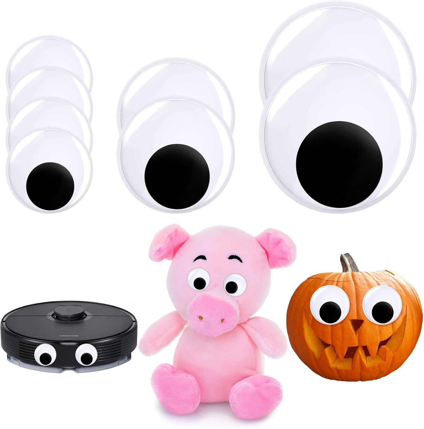 WEUVEB Giant Googly Eyes Plastic Decorative For Home Decoration Wall ...