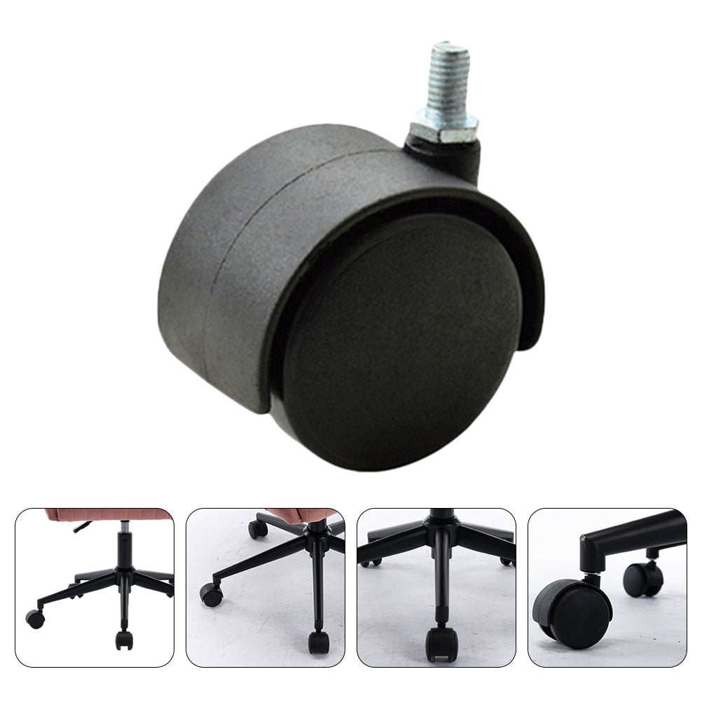 MRLESS 8pcs M8 Swivel Casters Office Furniture Casters Replacement ...