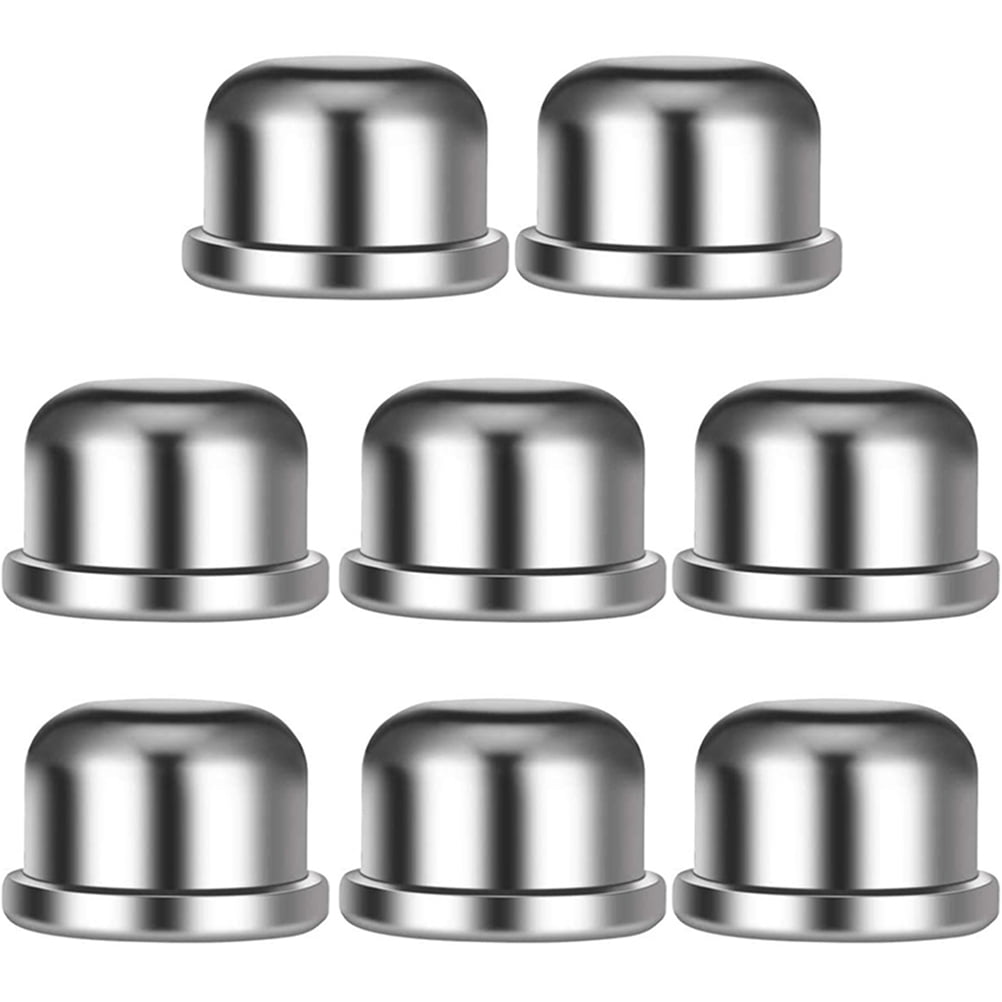 MRLESS 8pcs Metal Lamp Shade Finial Caps for Harp Silver - Walmart.com