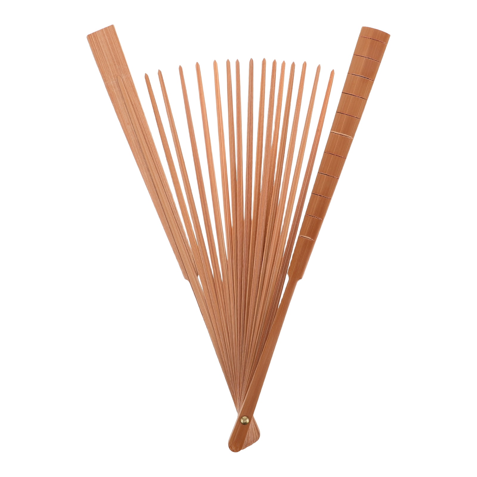 MRLESS Bamboo Foldable Fan Frame For Diy Projects Chinese Style Hand ...