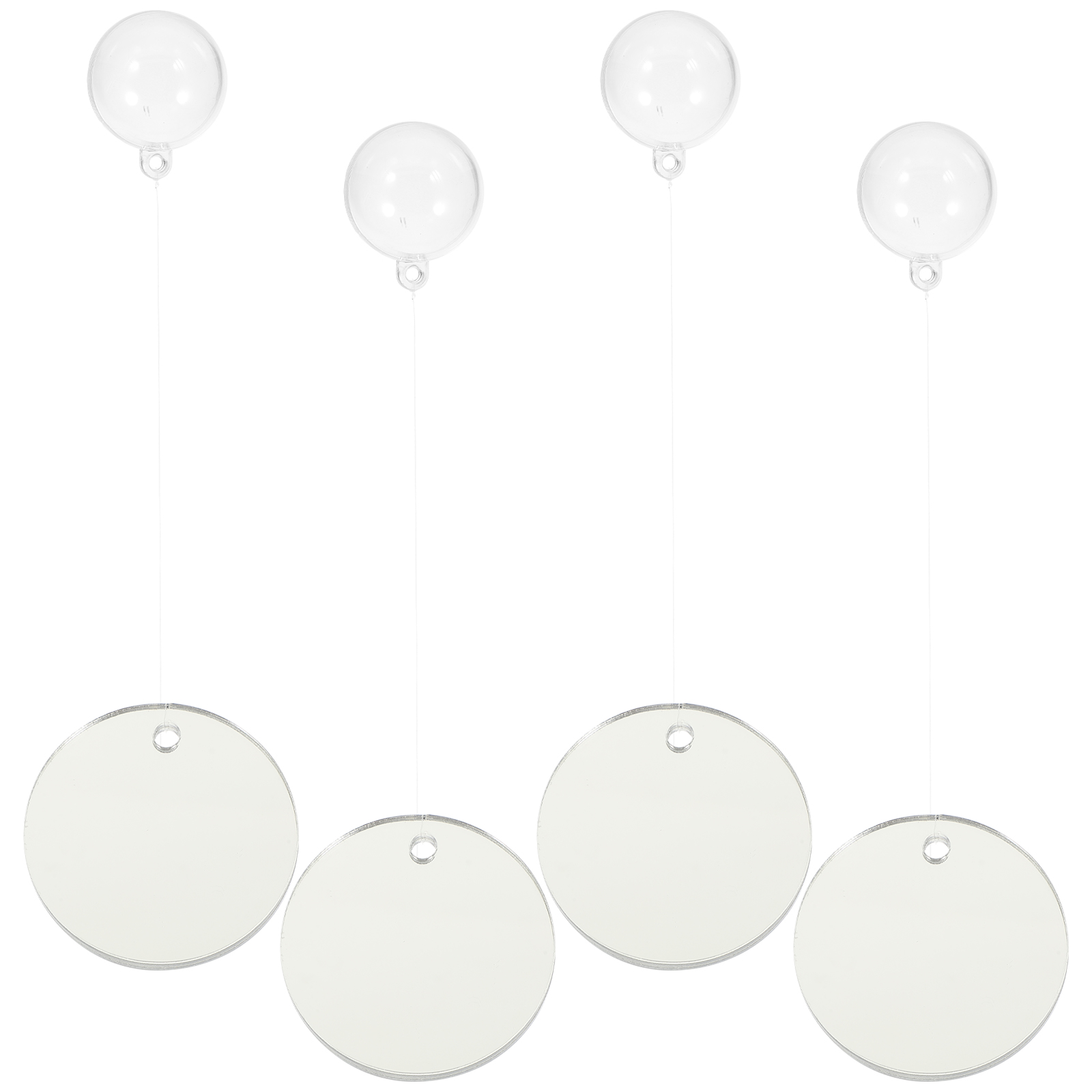 MRLESS Betta Mirrors, Betta Exercise Mirror Builds Confidence, 4Pcs ...