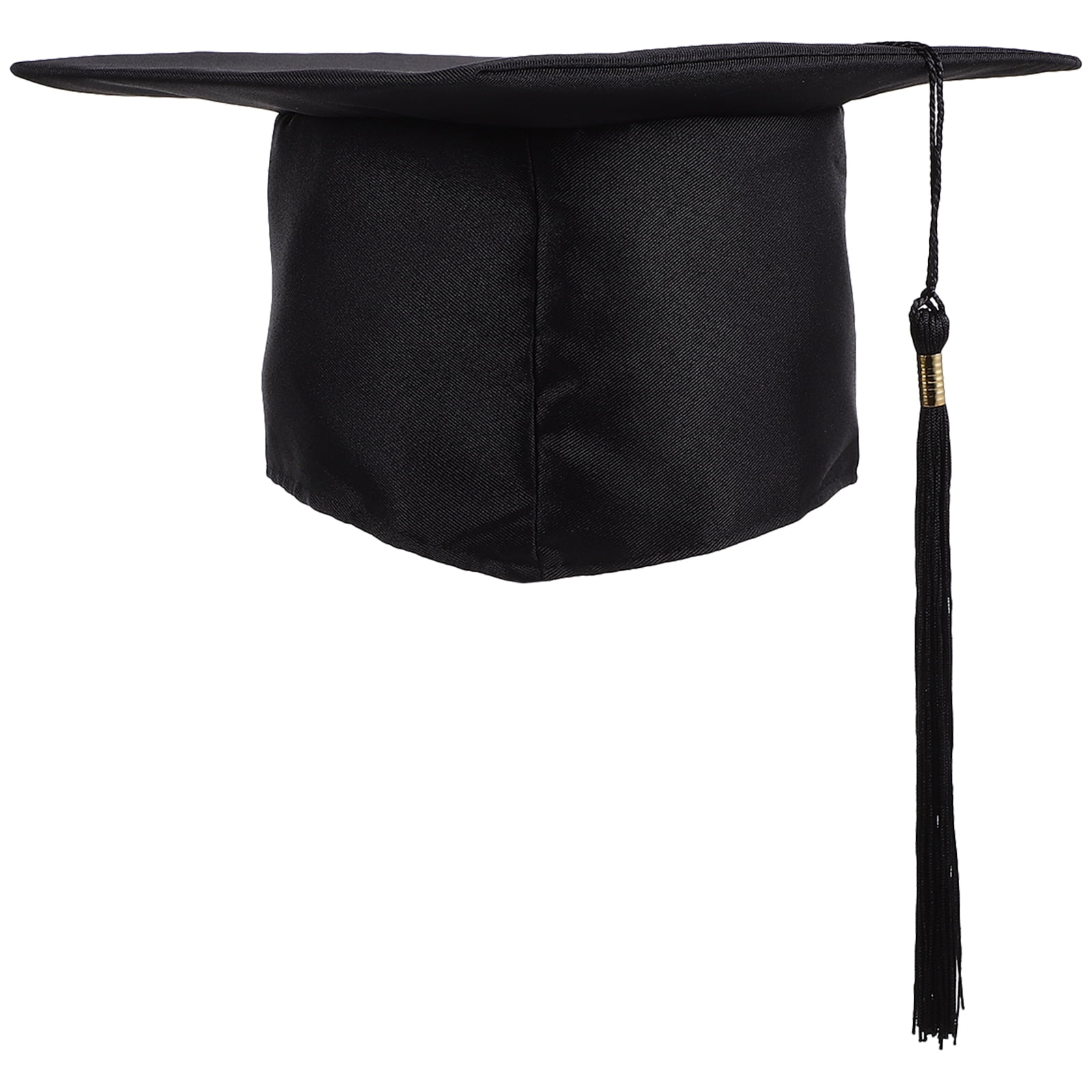 MRLESS Black Graduation Cap with Tassel - Bachelor Master - Walmart.com