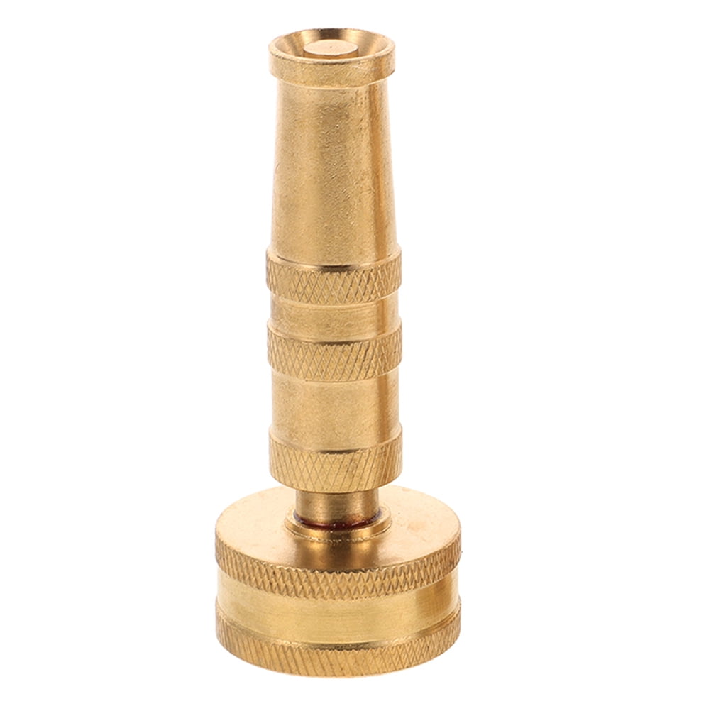 MRLESS Brass Garden Hose Nozzle Heavy Duty Adjustable Twist Water ...