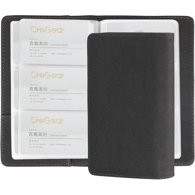 MRLESS Business Card Holder Book Organizer Large Capacity Business Card ...