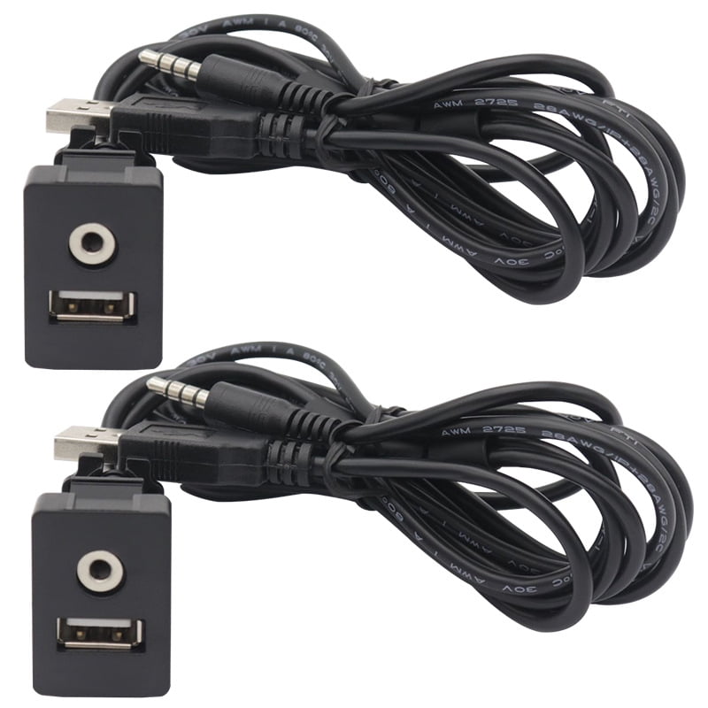 MRLESS Car Aux Port And Usb Audio Converter Audio Cable Extender Usb ...