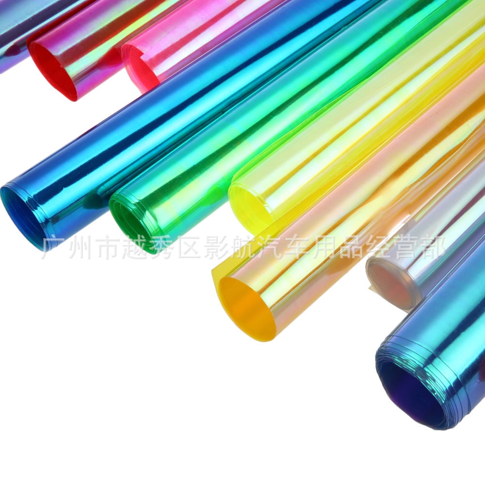 MRLESS Car Headlight Tint Film Removable Window Tints for Car Self ...