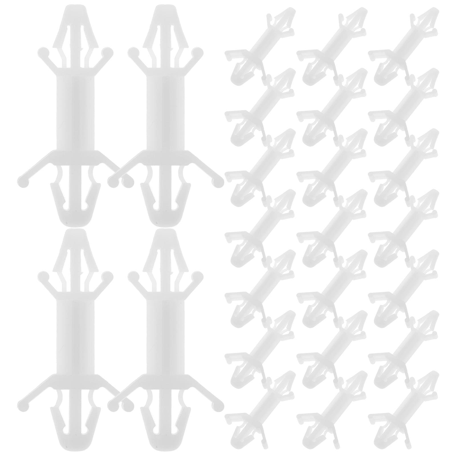 WEUVEB 100Pcs Pcb Spacer Mount White Nylon Durable Circuit Board Holder ...