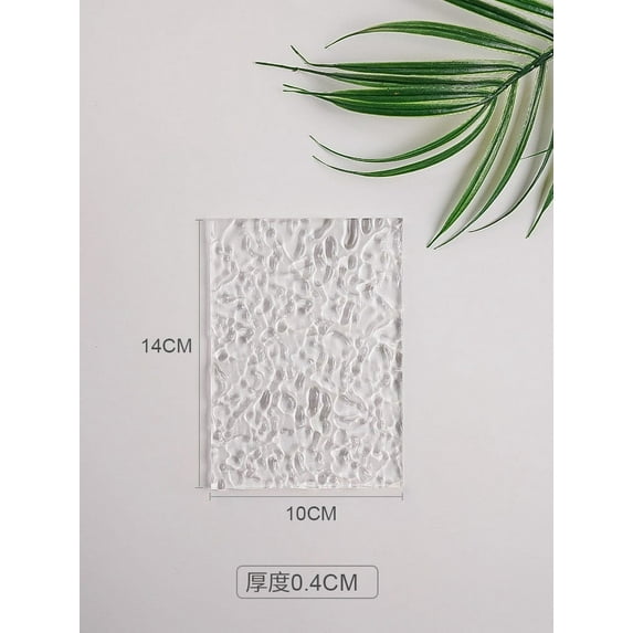 MRLESS Clear Acrylic Panel with Water Ripple Texture Transparent ...