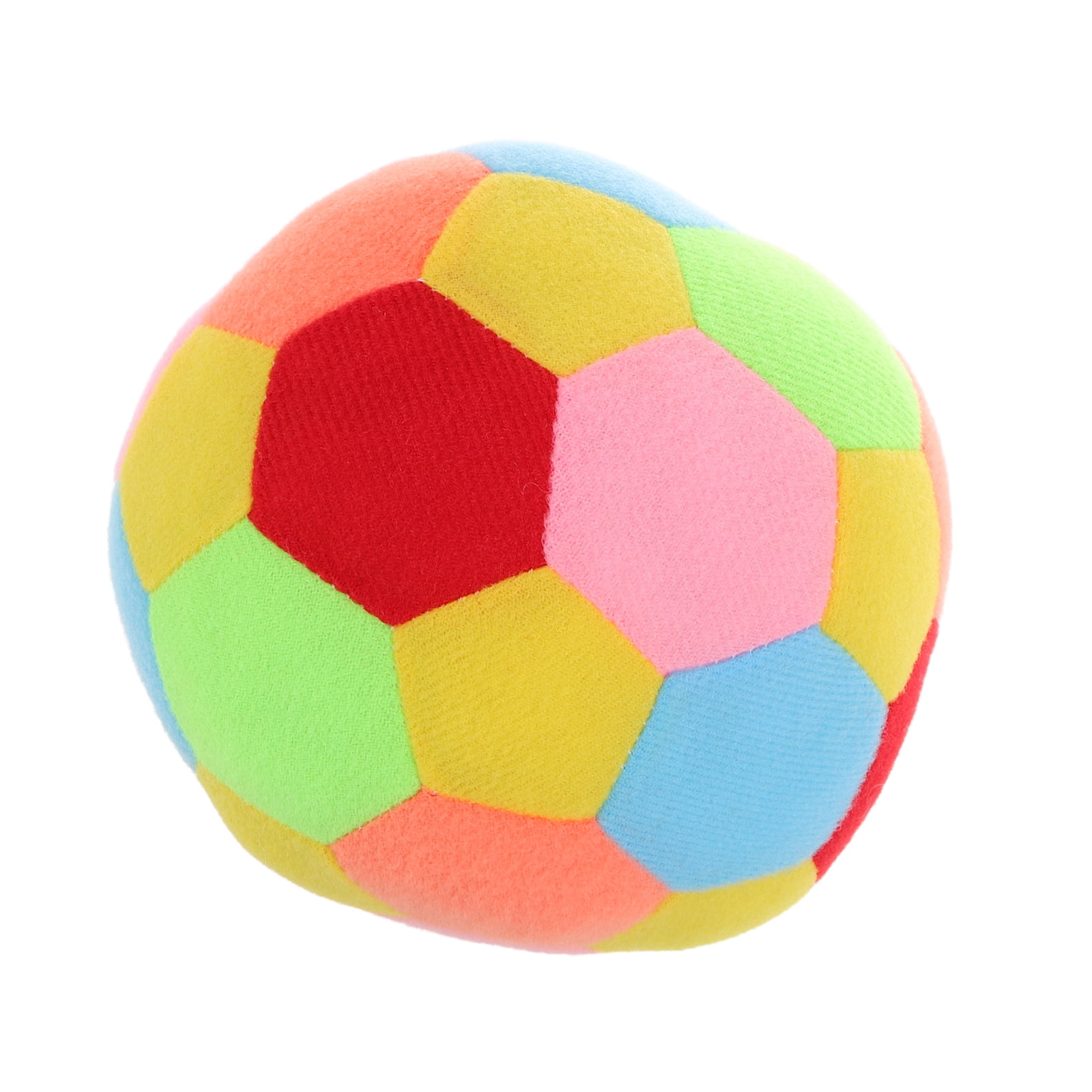 MRLESS Colorful Plush Sensory Ball For Babies Soft Bell Toy For Infant ...