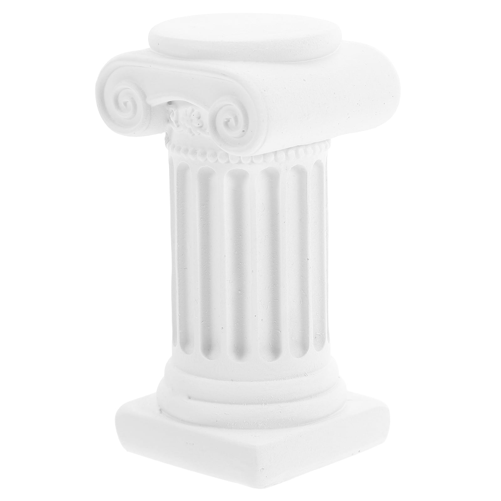 GOOHOCHY Roman Column Miniature Resin Craft Beige Tabletop Ornament ...