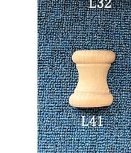 MRLESS Decorative Wood Balusters Unpainted Furniture Spindles ...
