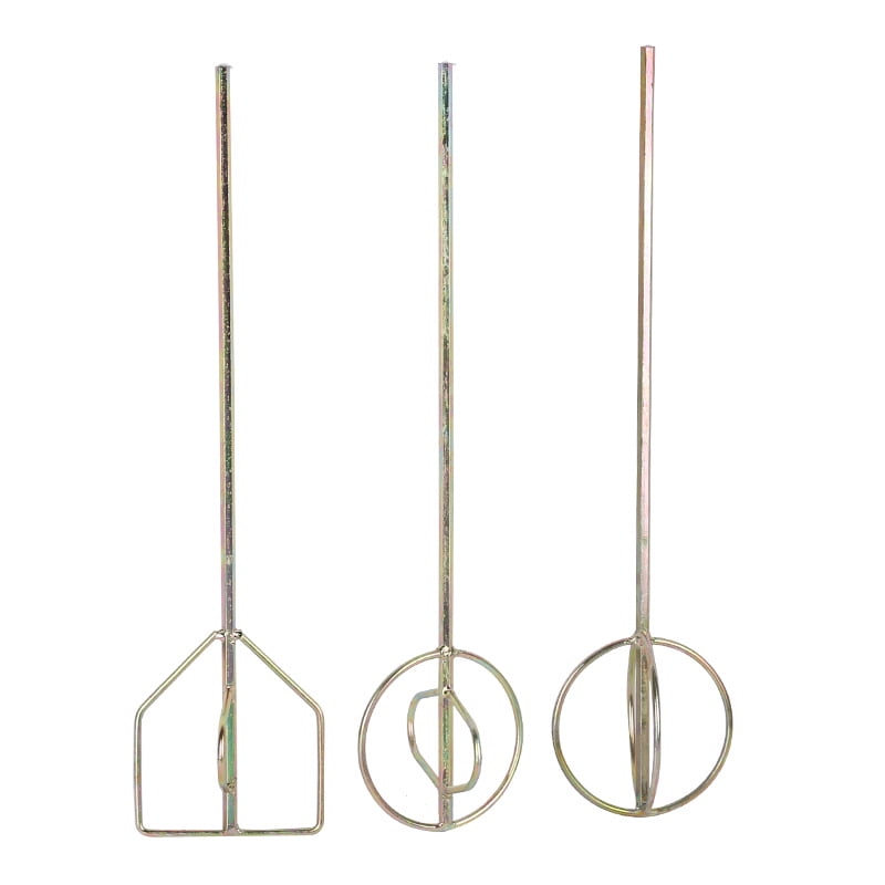 MRLESS Electric Drill Mixing Rods Heavy Duty Drill Mixer Cement and ...