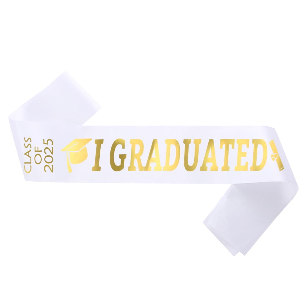 MRLESS Elegant Graduation Sash Stole For Class Of 2025 Graduation Party ...