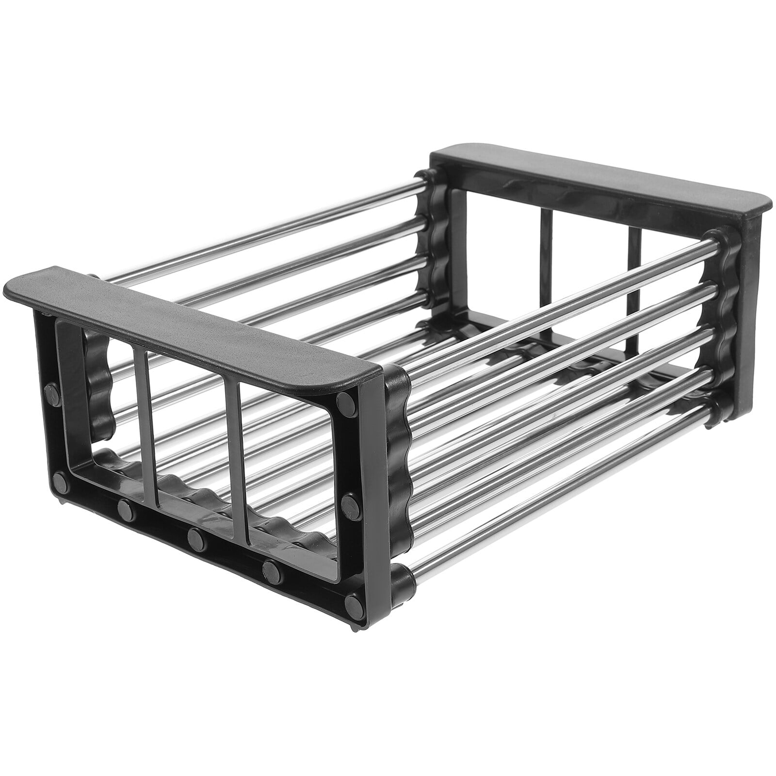 MRLESS Expandable Over Sink Dish Drying Rack Stainless Steel Kitchen ...