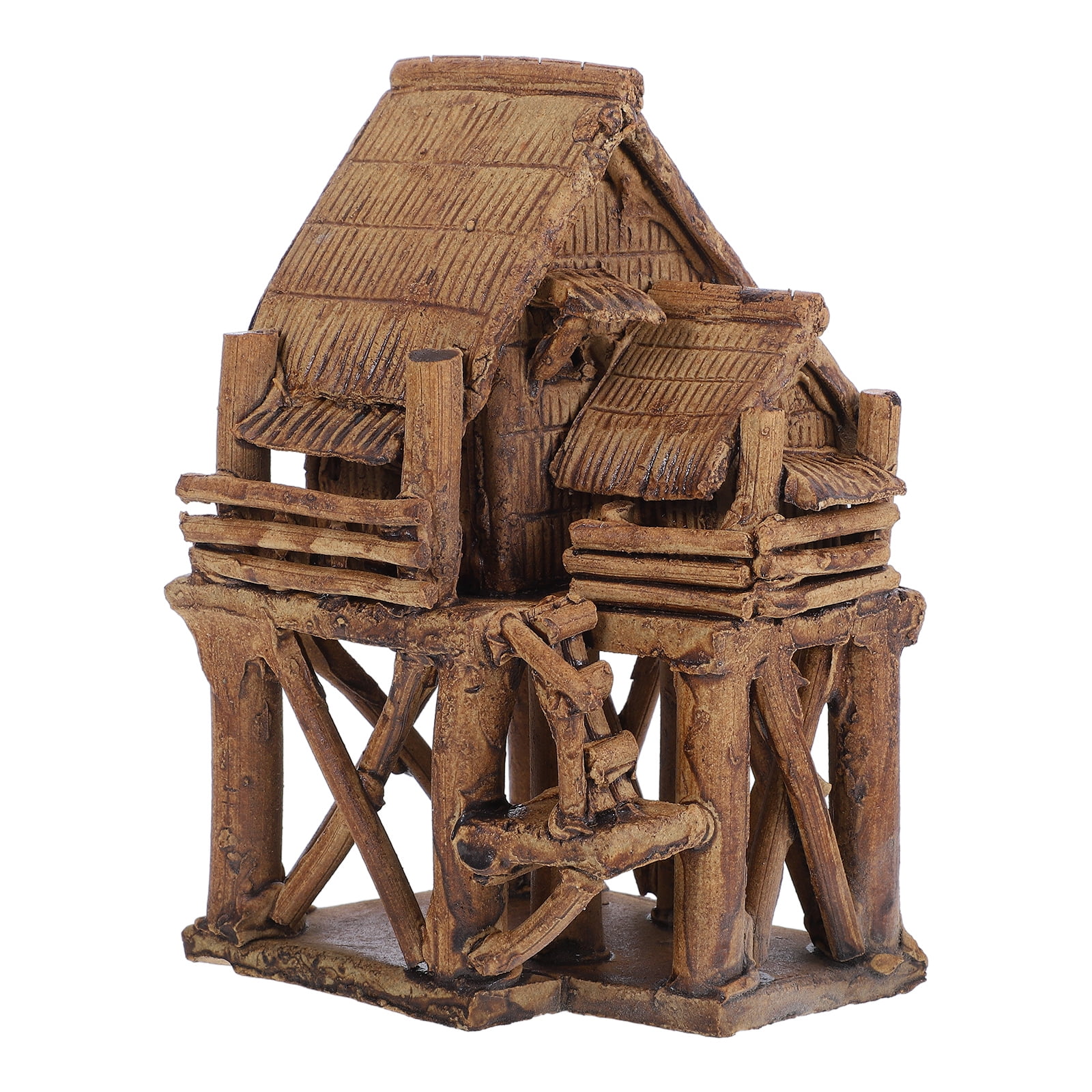 MRLESS Fish Tank Cave Aquarium Hideout House Fish Tank Decoration ...