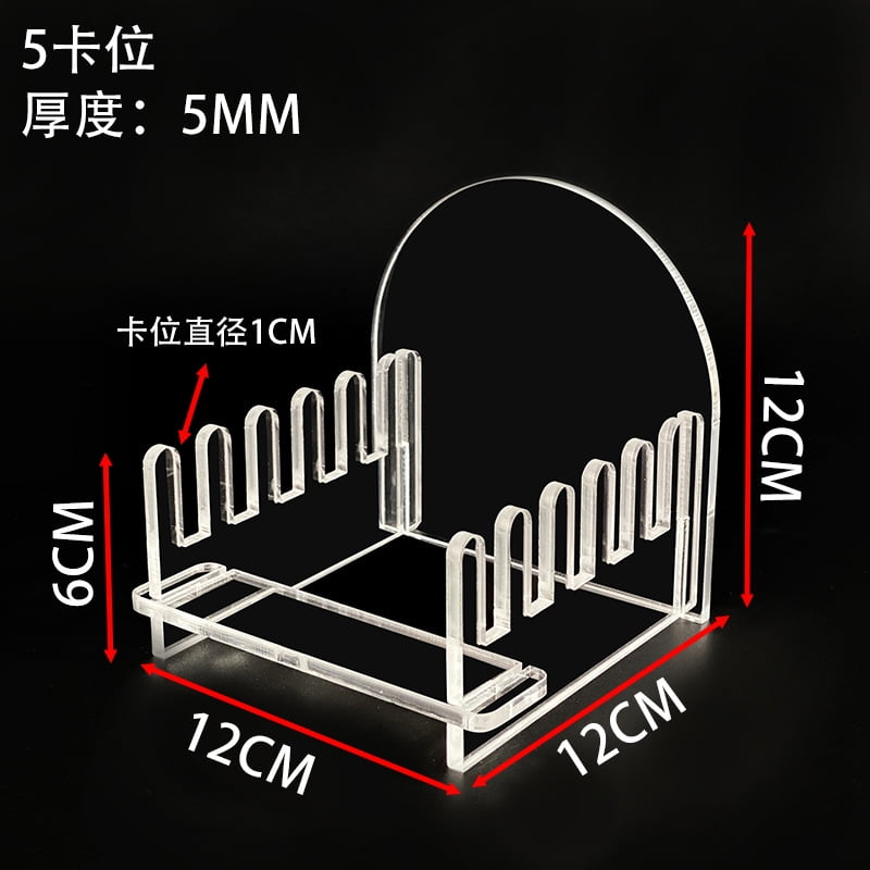 MRLESS Greeting Card Display Acrylic Sticker Display Stand Postcard ...